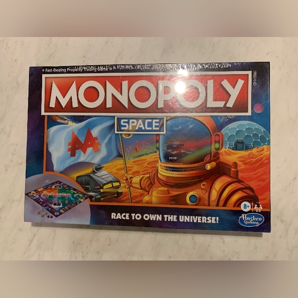 Hasbro | Toys | Monopoly Space Board Game | Poshmark
